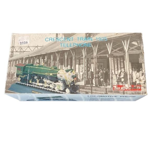Vintage | Other | Vintage Locomotivetelephone Crescent 925train ...